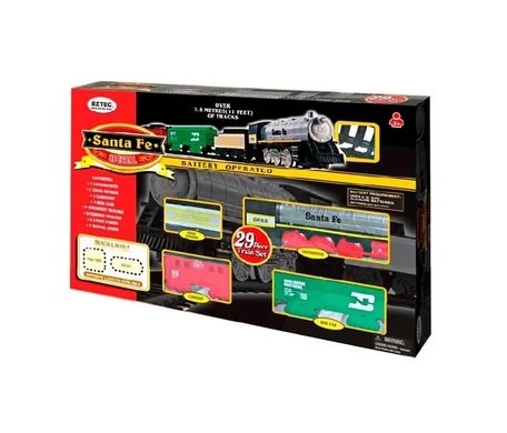 Железная дорога santa fe special train set (29 частей) (Eztec 60626)